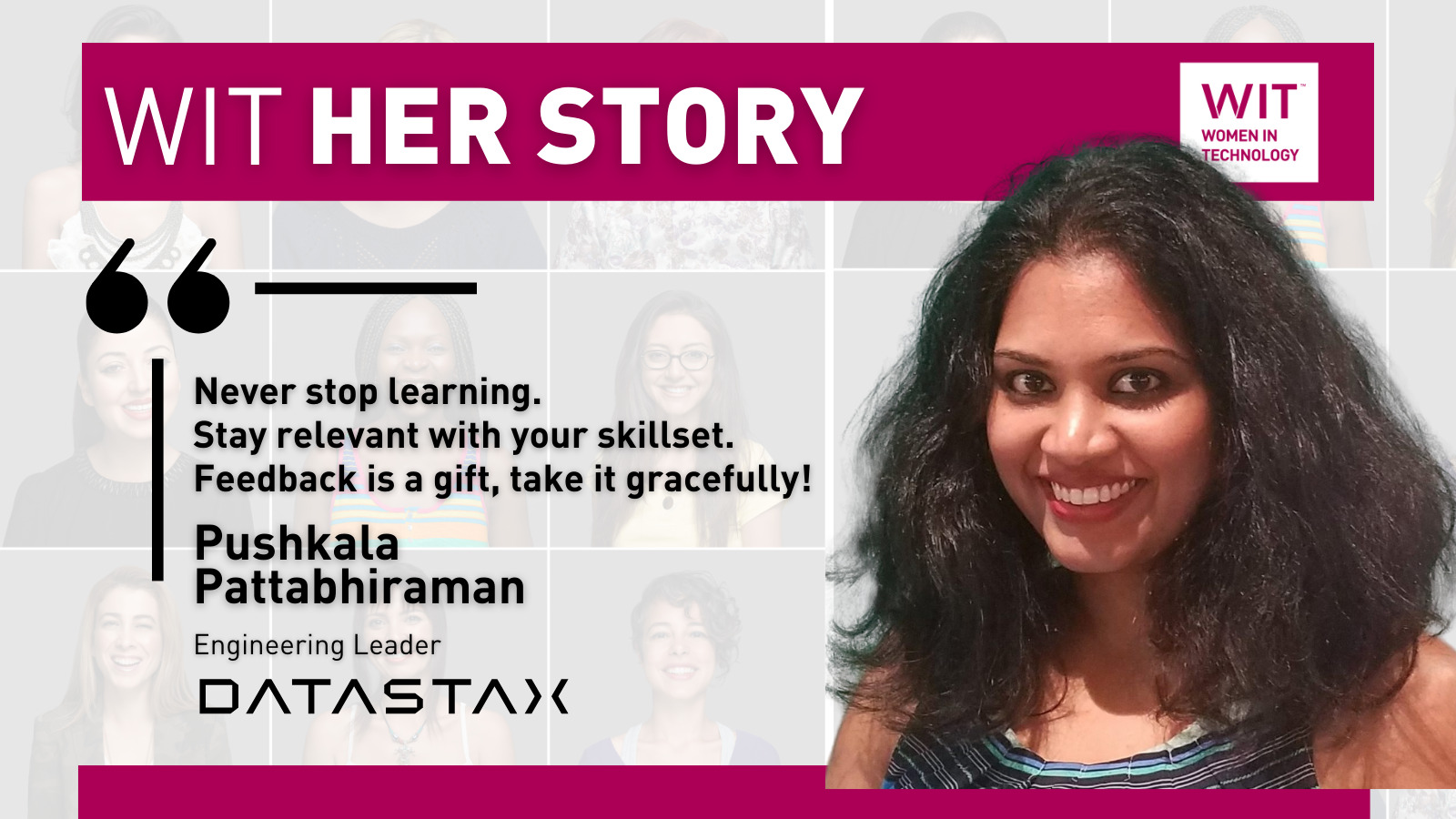 Her Story: Pushkala Pattabhiraman - Women in Technology