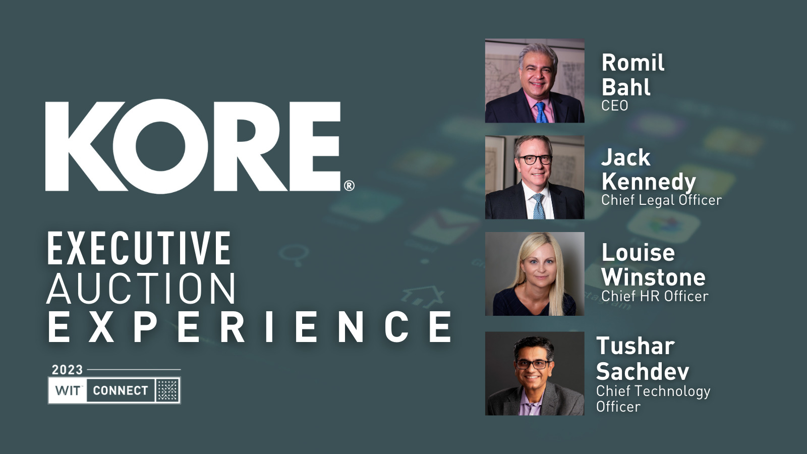 WIT Connect 2023: KORE Wireless Executive Auction Experience - Women in ...